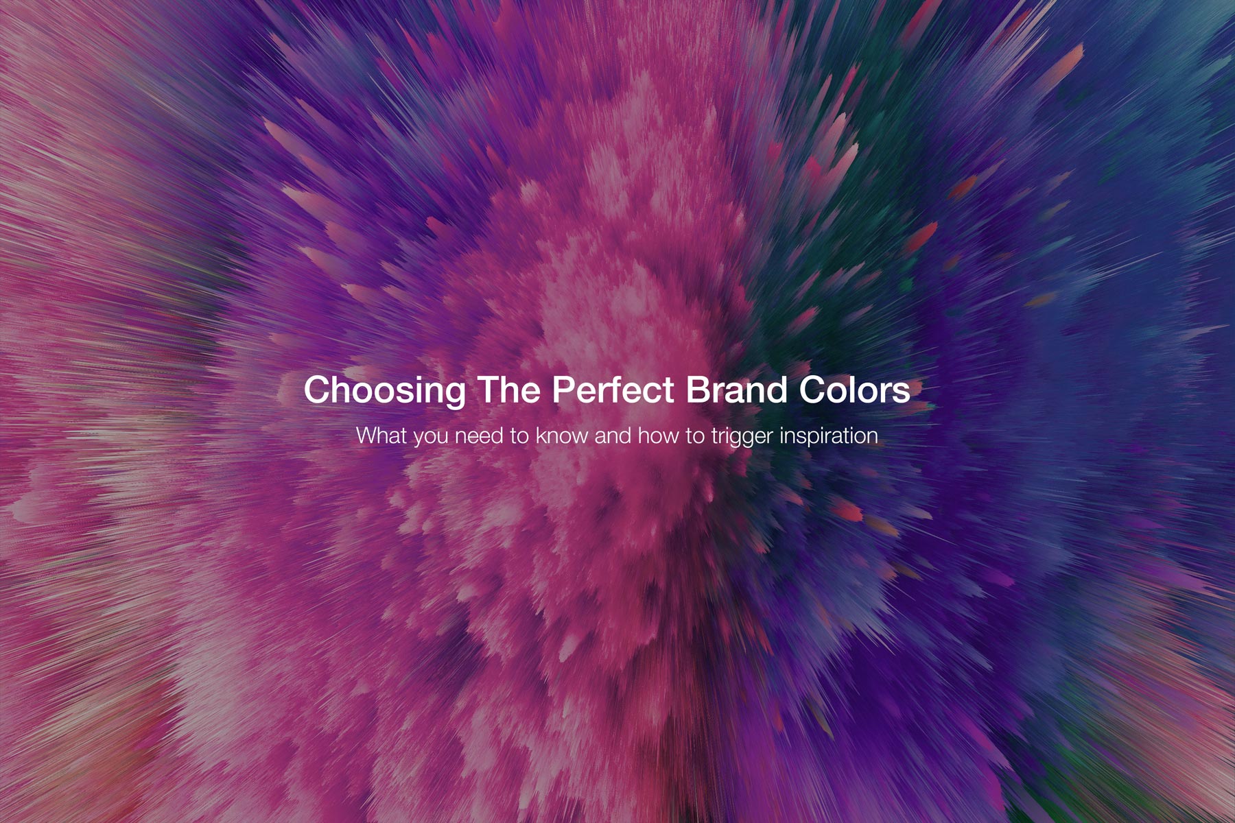 Choosing the Perfect Brand Colors - Savvy little Pixel